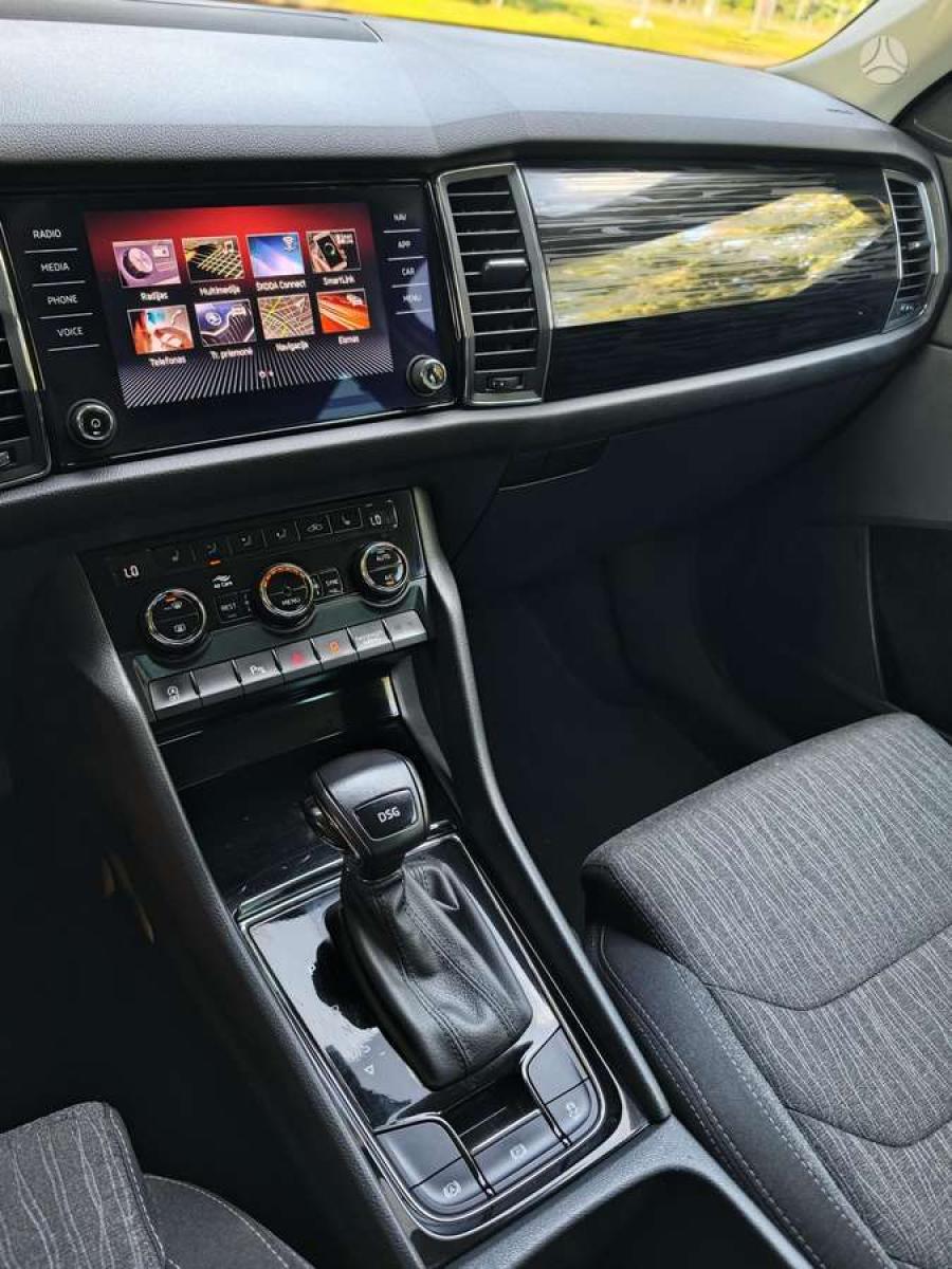 Серый Шкода Kodiaq 2018 в Вильнюс, объемом двигателя 1.97 л и пробегом 161 тыс. км за 21000 €, фото 18 на AUTOMOTO.COM.LV