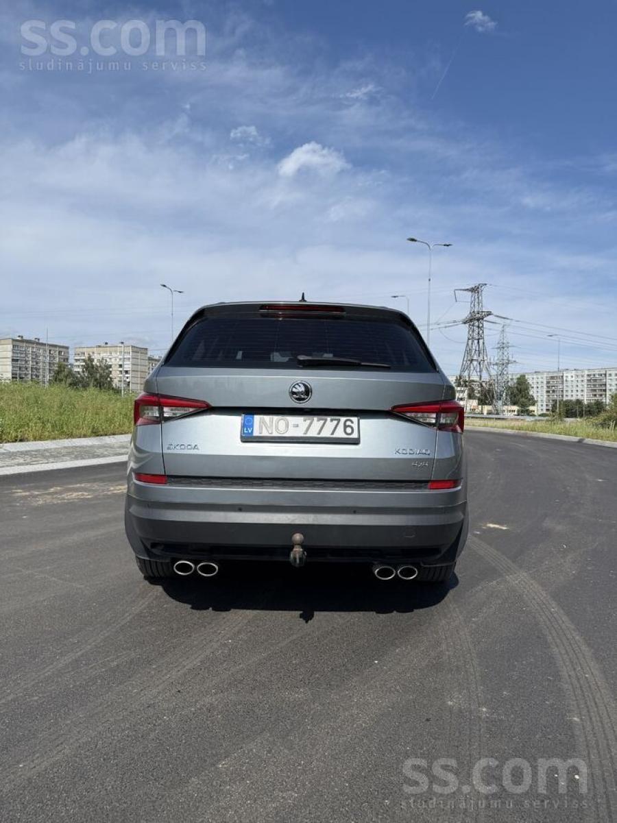 Pelēks Skoda Kodiaq 2018 Rīga, ar dzinēja tilpumu 2.00 L un nobraukumu 162 tūkst. km par 20600 €, foto 6 vietnē AUTOMOTO.COM.LV