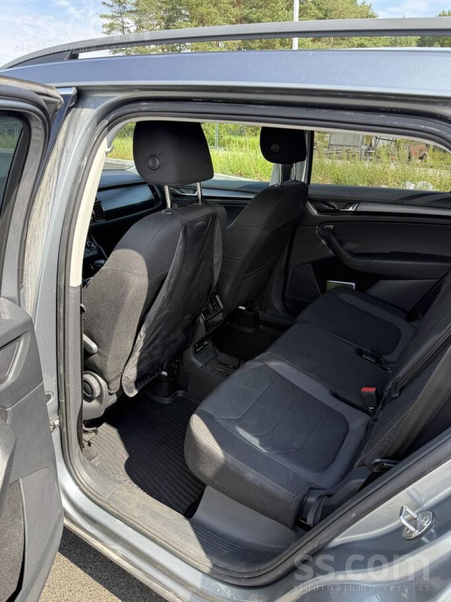 Pelēks Skoda Kodiaq 2018 Rīga, ar dzinēja tilpumu 2.00 L un nobraukumu 162 tūkst. km par 20600 €, foto 10 vietnē AUTOMOTO.COM.LV