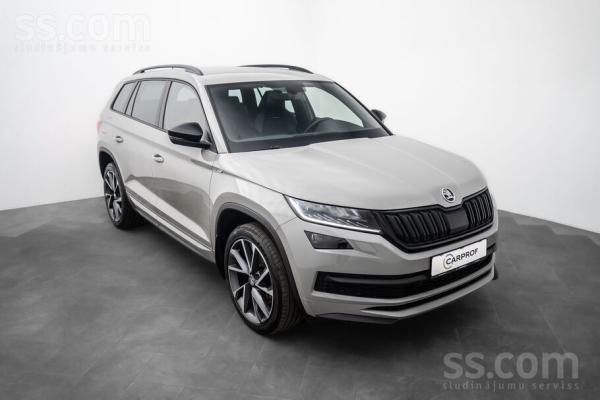 Grey Skoda Kodiaq 2018 in Tallinn, with an engine capacity of 2.00 L and mileage of 151 thousand km for 22899 €, photo 6 on AUTOMOTO.COM.LV