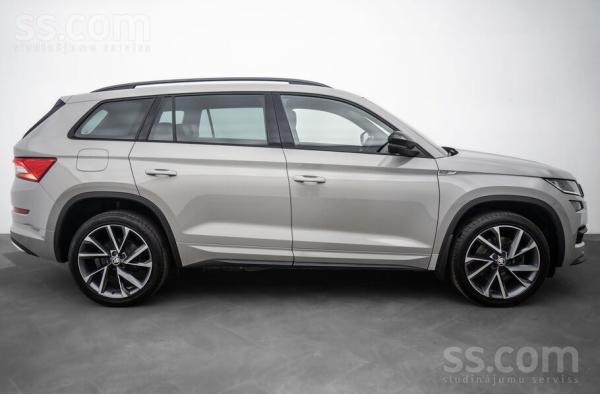 Grey Skoda Kodiaq 2018 in Tallinn, with an engine capacity of 2.00 L and mileage of 151 thousand km for 22899 €, photo 7 on AUTOMOTO.COM.LV