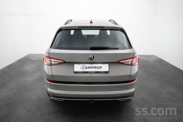 Grey Skoda Kodiaq 2018 in Tallinn, with an engine capacity of 2.00 L and mileage of 151 thousand km for 22899 €, photo 8 on AUTOMOTO.COM.LV