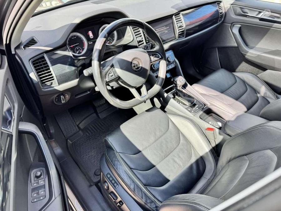 Pelēks Skoda Kodiaq 2018 Prienai, ar dzinēja tilpumu 1.97 L un nobraukumu 274 tūkst. km par 16999 €, foto 11 vietnē AUTOMOTO.COM.LV