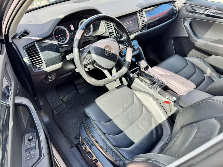 Pelēks Skoda Kodiaq 2018 Prienai, ar dzinēja tilpumu 1.97 L un nobraukumu 274 tūkst. km par 16999 €, foto 13 vietnē AUTOMOTO.COM.LV
