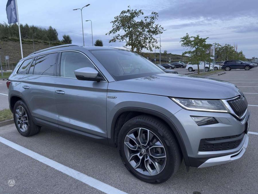 Серый Шкода Kodiaq 2018 в Вильнюс, объемом двигателя 1.97 л и пробегом 233 тыс. км за 20990 €, фото 1 на AUTOMOTO.COM.LV