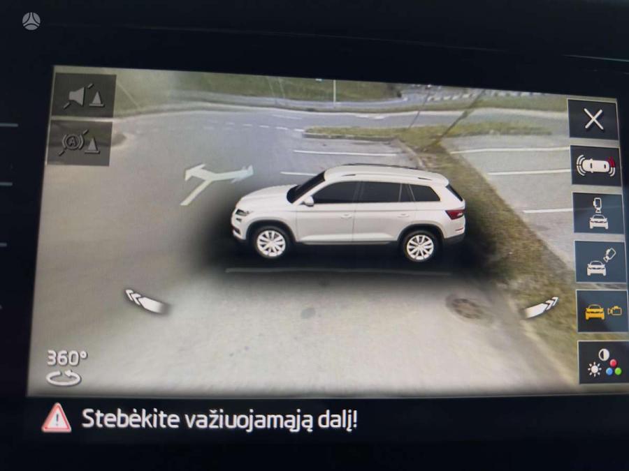 Серый Шкода Kodiaq 2018 в Вильнюс, объемом двигателя 1.97 л и пробегом 233 тыс. км за 20990 €, фото 14 на AUTOMOTO.COM.LV