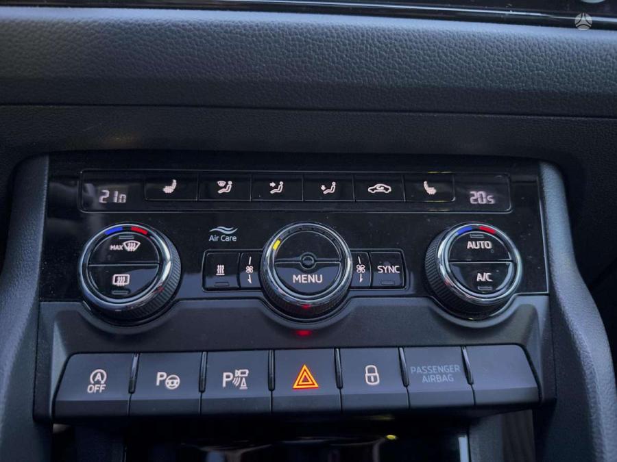 Серый Шкода Kodiaq 2018 в Вильнюс, объемом двигателя 1.97 л и пробегом 233 тыс. км за 20990 €, фото 15 на AUTOMOTO.COM.LV