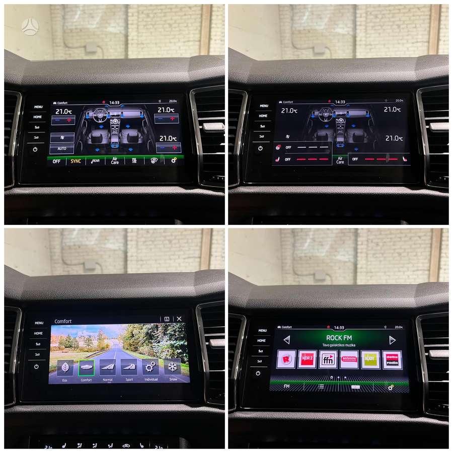 Серый Шкода Kodiaq 2018 в Клайпеда, объемом двигателя 1.97 л и пробегом 295 тыс. км за 17900 €, фото 26 на AUTOMOTO.COM.LV