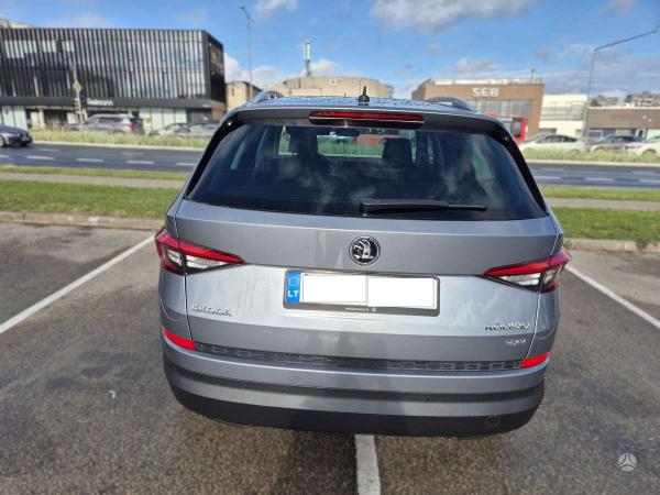 Grey Skoda Kodiaq 2018 in Vilnius, with an engine capacity of 2.00 L and mileage of 225 thousand km for 16700 €, photo 5 on AUTOMOTO.COM.LV