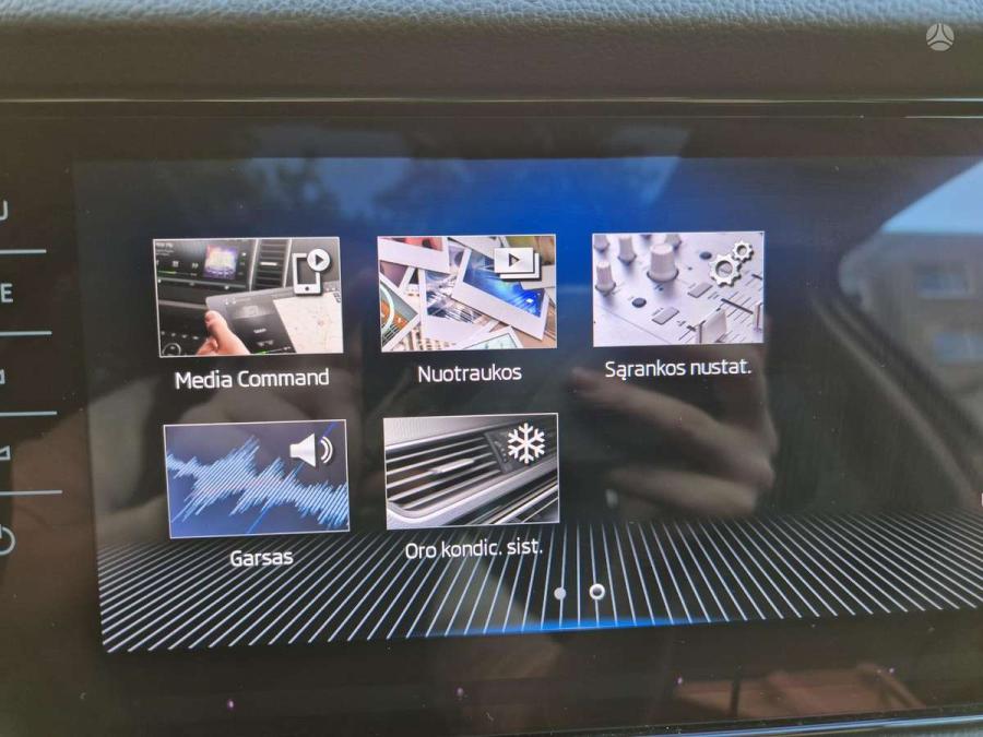Pelēks Skoda Kodiaq 2018 Viļņa, ar dzinēja tilpumu 2.00 L un nobraukumu 225 tūkst. km par 16700 €, foto 44 vietnē AUTOMOTO.COM.LV