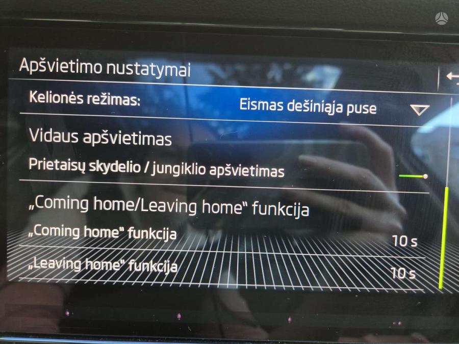 Pelēks Skoda Kodiaq 2018 Viļņa, ar dzinēja tilpumu 2.00 L un nobraukumu 225 tūkst. km par 16700 €, foto 51 vietnē AUTOMOTO.COM.LV