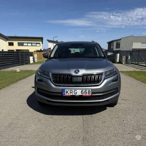 Grey Skoda Kodiaq 2018 in Kaunas, with an engine capacity of 1.97 L and mileage of 272 thousand km for 14500 €, photo  on AUTOMOTO.COM.LV