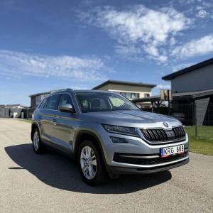 Grey Skoda Kodiaq 2018 in Kaunas, with an engine capacity of 1.97 L and mileage of 272 thousand km for 14500 €, photo 7 on AUTOMOTO.COM.LV