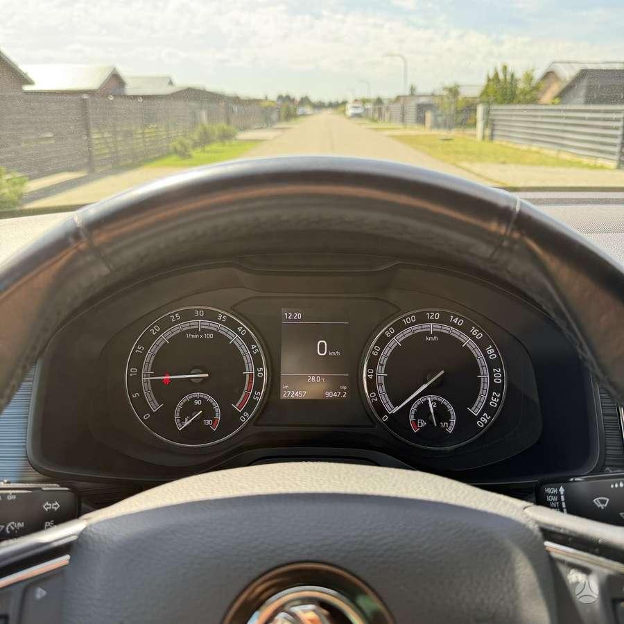 Grey Skoda Kodiaq 2018 in Kaunas, with an engine capacity of 1.97 L and mileage of 272 thousand km for 14500 €, photo 11 on AUTOMOTO.COM.LV