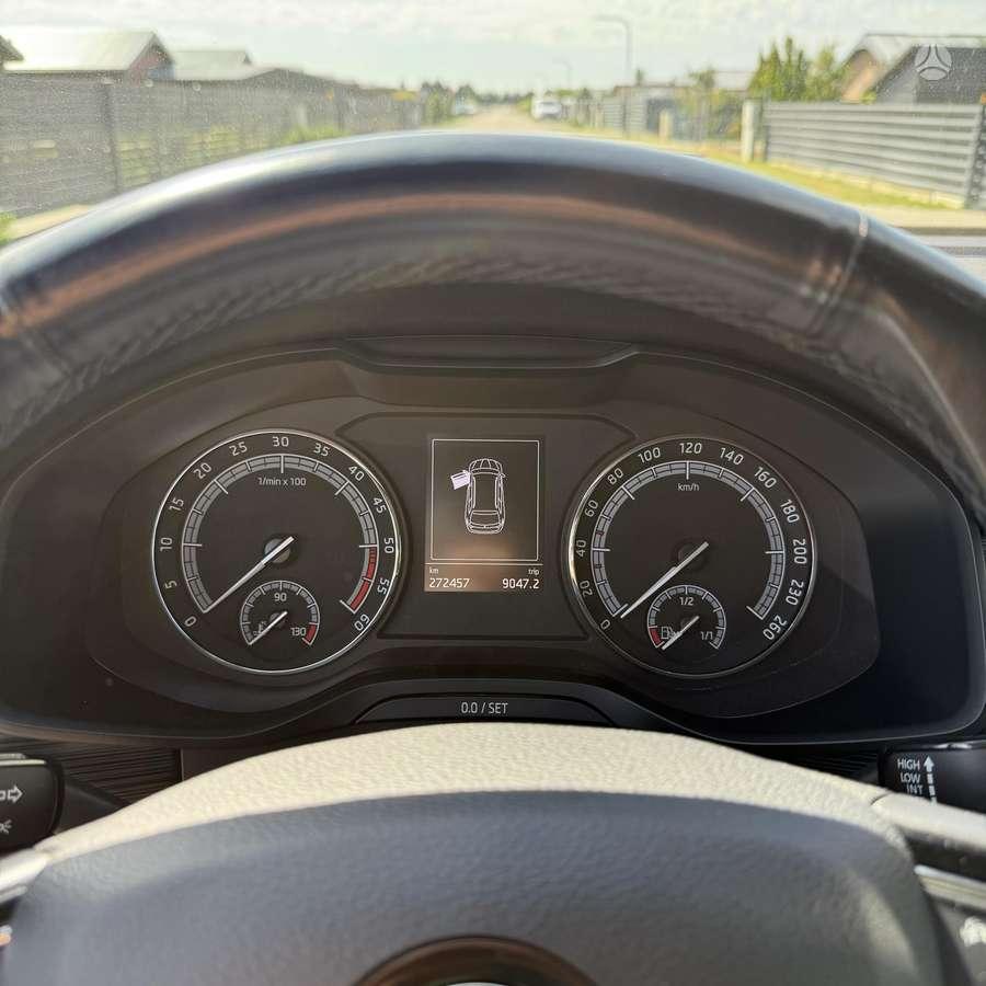 Grey Skoda Kodiaq 2018 in Kaunas, with an engine capacity of 1.97 L and mileage of 272 thousand km for 14500 €, photo 14 on AUTOMOTO.COM.LV