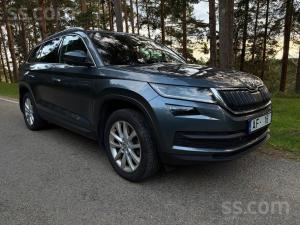 Grey Skoda Kodiaq 2018 in Riga, with an engine capacity of 2.00 L and mileage of 211 thousand km for 17800 €, photo 5 on AUTOMOTO.COM.LV