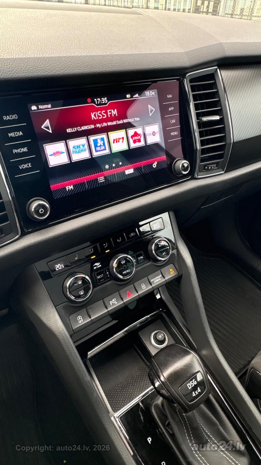 Серый Шкода Kodiaq 2018 в Таллин, объемом двигателя 2.00 л и пробегом 115 тыс. км за 24500 €, фото 18 на AUTOMOTO.COM.LV