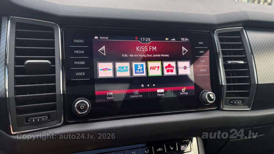 Серый Шкода Kodiaq 2018 в Таллин, объемом двигателя 2.00 л и пробегом 115 тыс. км за 24500 €, фото 19 на AUTOMOTO.COM.LV