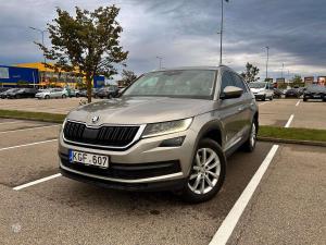 Серый Шкода Kodiaq 2018 в Вильнюс, объемом двигателя 1.97 л и пробегом 121 тыс. км за 19400 €, фото  на AUTOMOTO.COM.LV