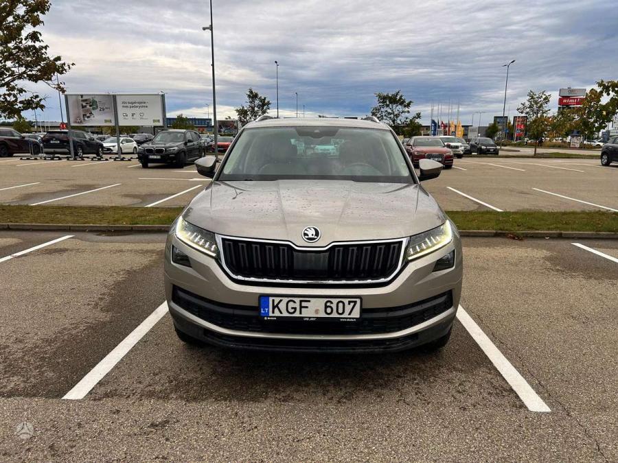 Серый Шкода Kodiaq 2018 в Вильнюс, объемом двигателя 1.97 л и пробегом 121 тыс. км за 19400 €, фото 9 на AUTOMOTO.COM.LV