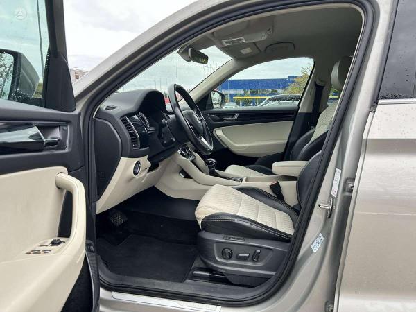 Pelēks Skoda Kodiaq 2018 Viļņa, ar dzinēja tilpumu 1.97 L un nobraukumu 121 tūkst. km par 19400 €, foto 10 vietnē AUTOMOTO.COM.LV