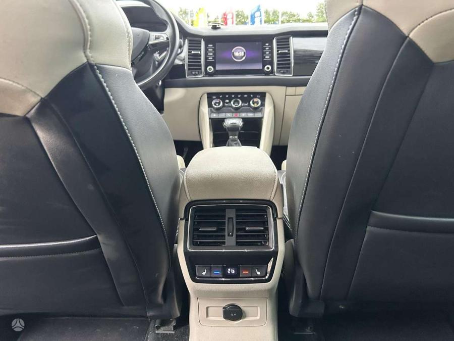 Серый Шкода Kodiaq 2018 в Вильнюс, объемом двигателя 1.97 л и пробегом 121 тыс. км за 19400 €, фото 21 на AUTOMOTO.COM.LV