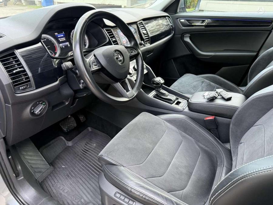 Серый Шкода Kodiaq 2018 в Пренай, объемом двигателя 1.97 л и пробегом 246 тыс. км за 15300 €, фото 27 на AUTOMOTO.COM.LV