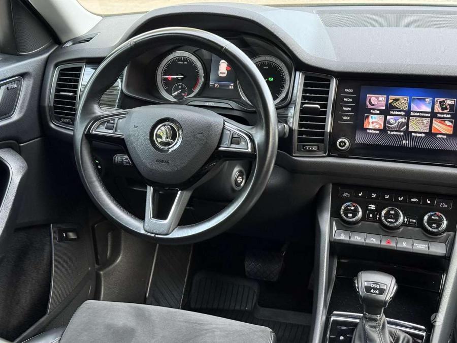 Серый Шкода Kodiaq 2018 в Пренай, объемом двигателя 1.97 л и пробегом 246 тыс. км за 15300 €, фото 32 на AUTOMOTO.COM.LV