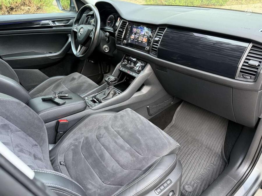 Серый Шкода Kodiaq 2018 в Пренай, объемом двигателя 1.97 л и пробегом 246 тыс. км за 15300 €, фото 33 на AUTOMOTO.COM.LV