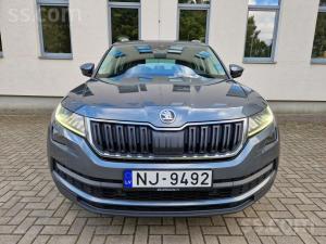 Grey Skoda Kodiaq 2018 in Jelgava, with an engine capacity of 1.50 L and mileage of 190 thousand km for 17490 €, photo  on AUTOMOTO.COM.LV