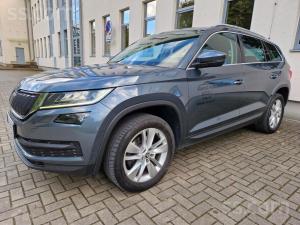 Grey Skoda Kodiaq 2018 in Jelgava, with an engine capacity of 1.50 L and mileage of 190 thousand km for 17490 €, photo 3 on AUTOMOTO.COM.LV