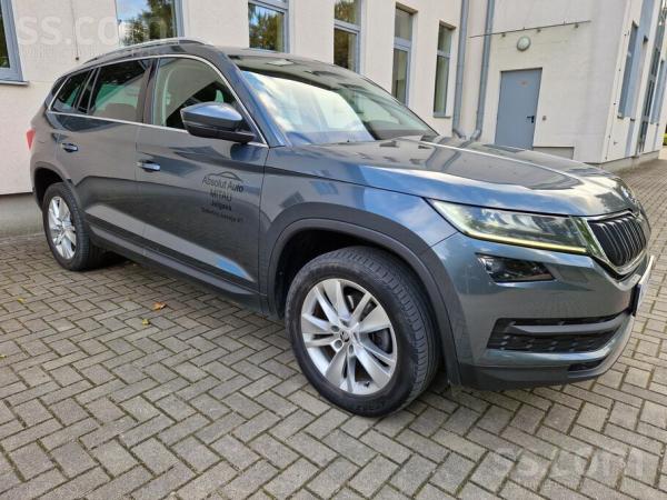 Grey Skoda Kodiaq 2018 in Jelgava, with an engine capacity of 1.50 L and mileage of 190 thousand km for 17490 €, photo 4 on AUTOMOTO.COM.LV