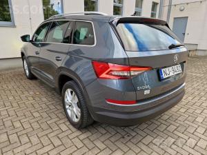 Grey Skoda Kodiaq 2018 in Jelgava, with an engine capacity of 1.50 L and mileage of 190 thousand km for 17490 €, photo 6 on AUTOMOTO.COM.LV