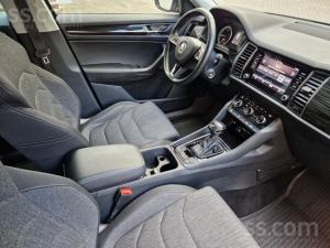 Grey Skoda Kodiaq 2018 in Jelgava, with an engine capacity of 1.50 L and mileage of 190 thousand km for 17490 €, photo 12 on AUTOMOTO.COM.LV