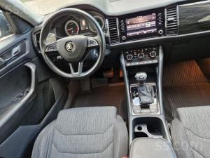 Grey Skoda Kodiaq 2018 in Jelgava, with an engine capacity of 1.50 L and mileage of 190 thousand km for 17490 €, photo 13 on AUTOMOTO.COM.LV