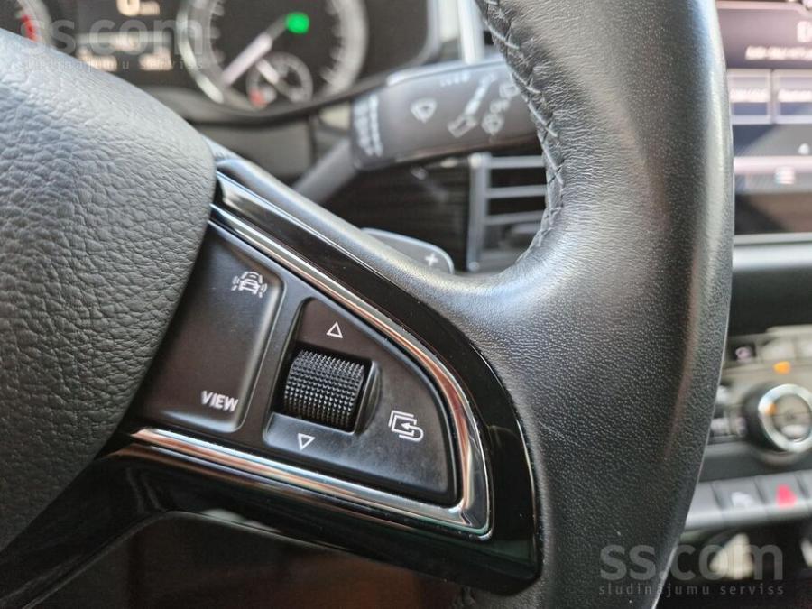 Grey Skoda Kodiaq 2018 in Jelgava, with an engine capacity of 1.50 L and mileage of 190 thousand km for 17490 €, photo 18 on AUTOMOTO.COM.LV