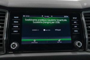 Pelēks Skoda Kodiaq 2018 Viļņa, ar dzinēja tilpumu 2.00 L un nobraukumu 96 tūkst. km par 17900 €, foto 13 vietnē AUTOMOTO.COM.LV
