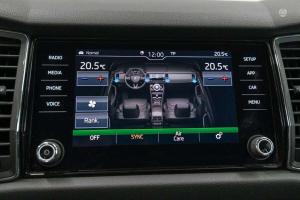 Pelēks Skoda Kodiaq 2018 Viļņa, ar dzinēja tilpumu 2.00 L un nobraukumu 96 tūkst. km par 17900 €, foto 14 vietnē AUTOMOTO.COM.LV