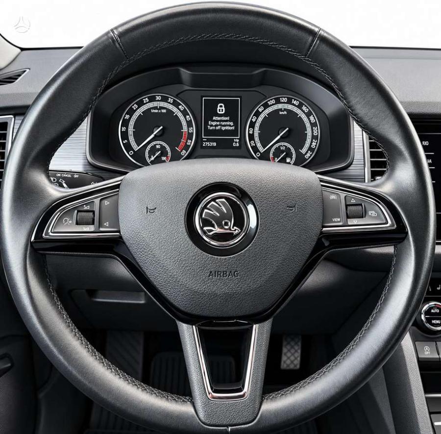 Pelēks Skoda Kodiaq 2018 Kauņa, ar dzinēja tilpumu 1.97 L un nobraukumu 274 tūkst. km par 13500 €, foto 7 vietnē AUTOMOTO.COM.LV