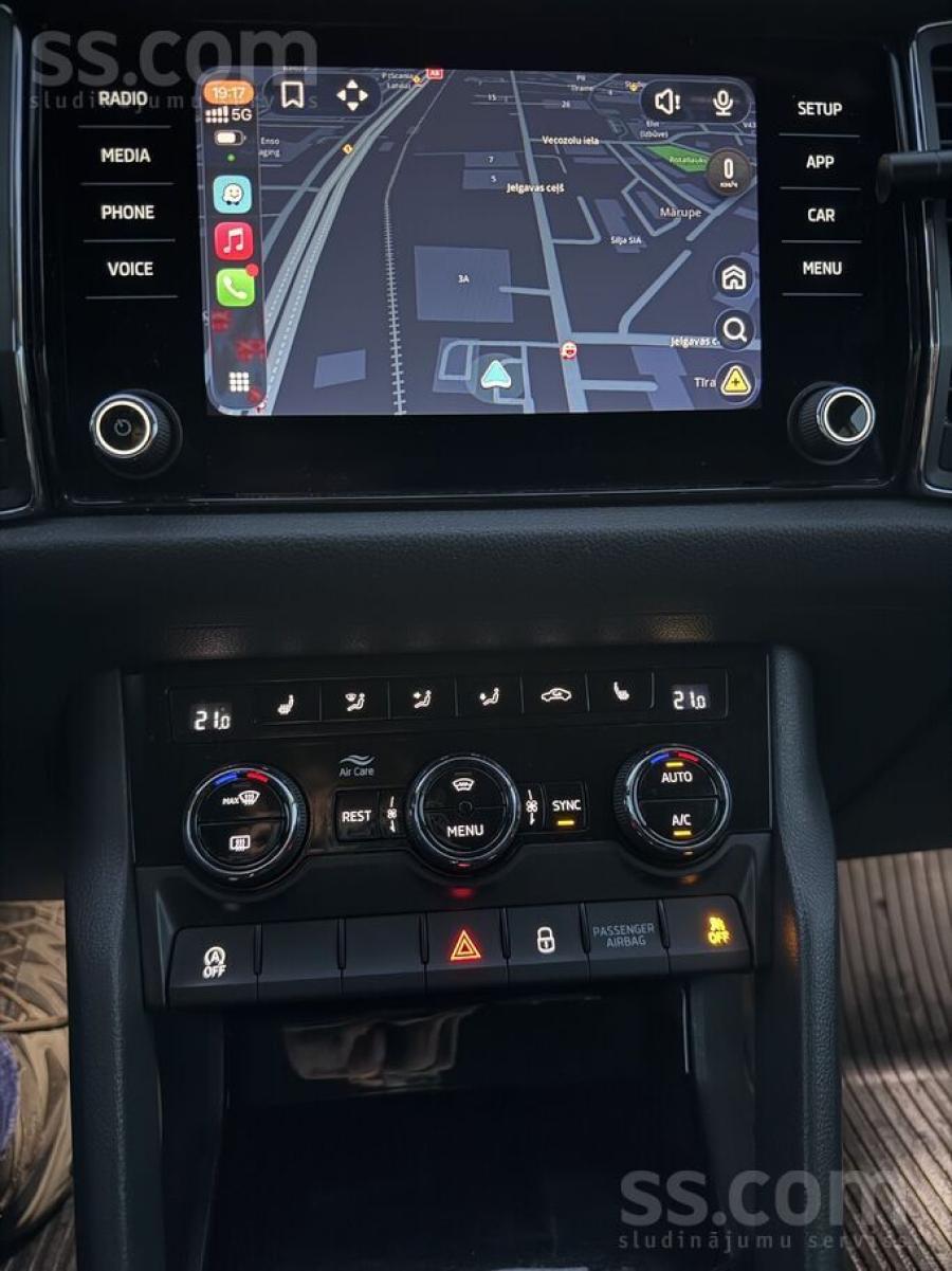 Pelēks Skoda Kodiaq 2018 Rīga, ar dzinēja tilpumu 2.00 L un nobraukumu 163 tūkst. km par 19900 €, foto 13 vietnē AUTOMOTO.COM.LV