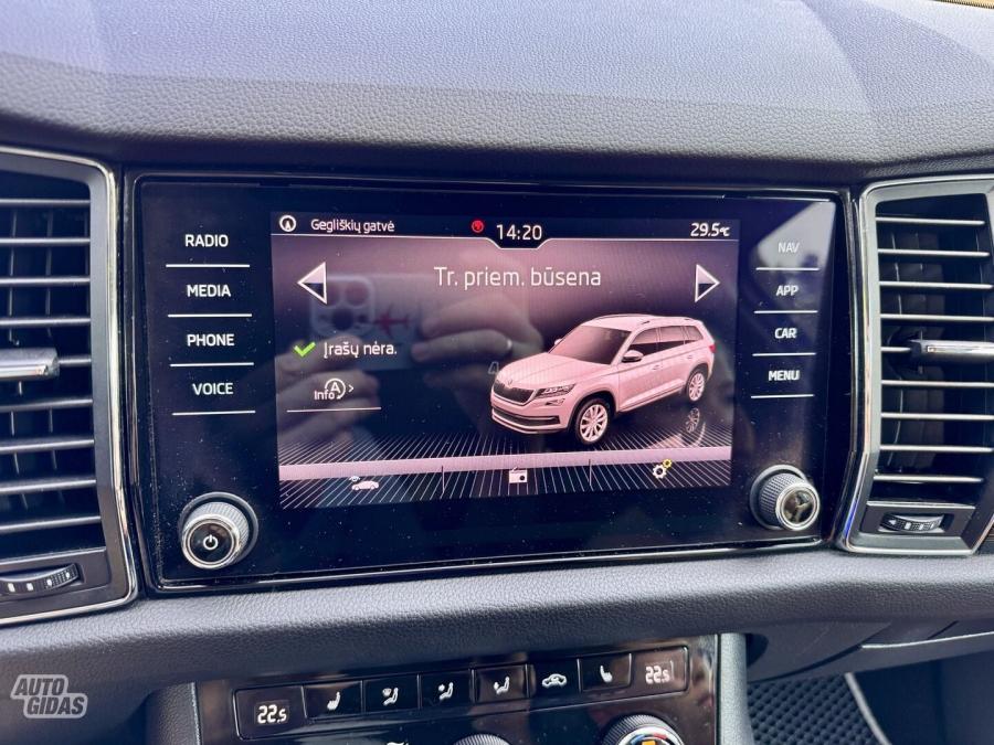 Серый Шкода Kodiaq 2018 в Вильнюс, объемом двигателя 2.00 л и пробегом 305 тыс. км за 14800 €, фото 20 на AUTOMOTO.COM.LV