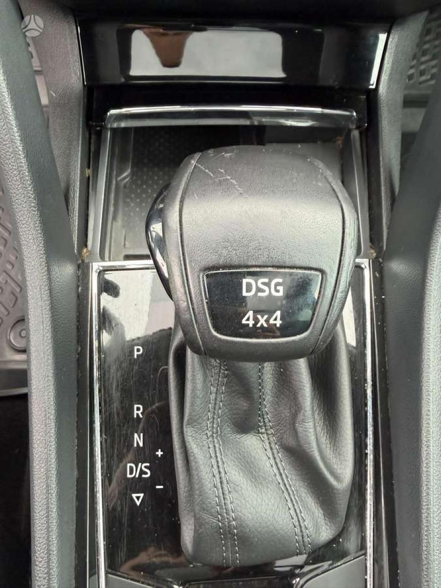Grey Skoda Kodiaq 2018 in Prienai, with an engine capacity of 1.97 L and mileage of 274 thousand km for 16100 €, photo 25 on AUTOMOTO.COM.LV