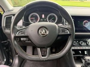 Grey Skoda Kodiaq 2018 in Prienai, with an engine capacity of 1.97 L and mileage of 274 thousand km for 16100 €, photo 27 on AUTOMOTO.COM.LV