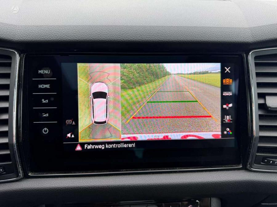 Grey Skoda Kodiaq 2018 in Prienai, with an engine capacity of 1.97 L and mileage of 274 thousand km for 16100 €, photo 36 on AUTOMOTO.COM.LV