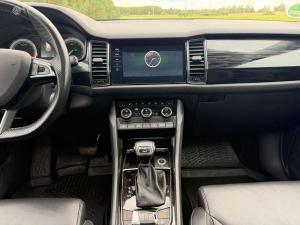 Grey Skoda Kodiaq 2018 in Prienai, with an engine capacity of 1.97 L and mileage of 274 thousand km for 16100 €, photo 38 on AUTOMOTO.COM.LV