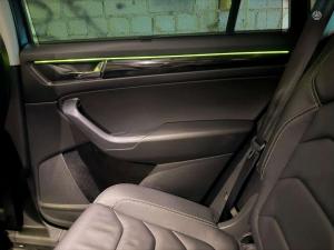 Grey Skoda Kodiaq 2018 in Prienai, with an engine capacity of 1.97 L and mileage of 274 thousand km for 16100 €, photo 48 on AUTOMOTO.COM.LV