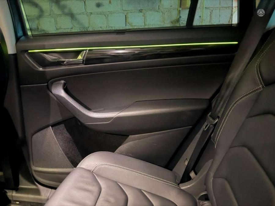 Grey Skoda Kodiaq 2018 in Prienai, with an engine capacity of 1.97 L and mileage of 274 thousand km for 16100 €, photo 48 on AUTOMOTO.COM.LV