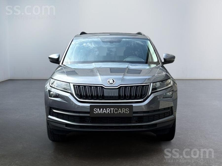 Grey Skoda Kodiaq 2019 in Riga, with an engine capacity of 1.50 L and mileage of 89 thousand km for 20290 €, photo 8 on AUTOMOTO.COM.LV