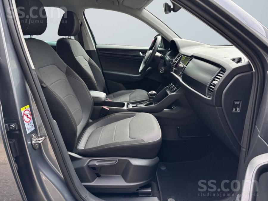 Grey Skoda Kodiaq 2019 in Riga, with an engine capacity of 1.50 L and mileage of 89 thousand km for 20290 €, photo 15 on AUTOMOTO.COM.LV