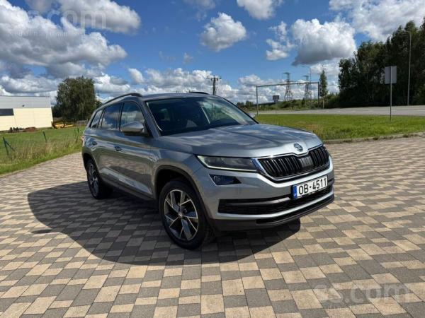 Grey Skoda Kodiaq 2019 in Riga, with an engine capacity of 1.50 L and mileage of 210 thousand km for 16700 €, photo 11 on AUTOMOTO.COM.LV